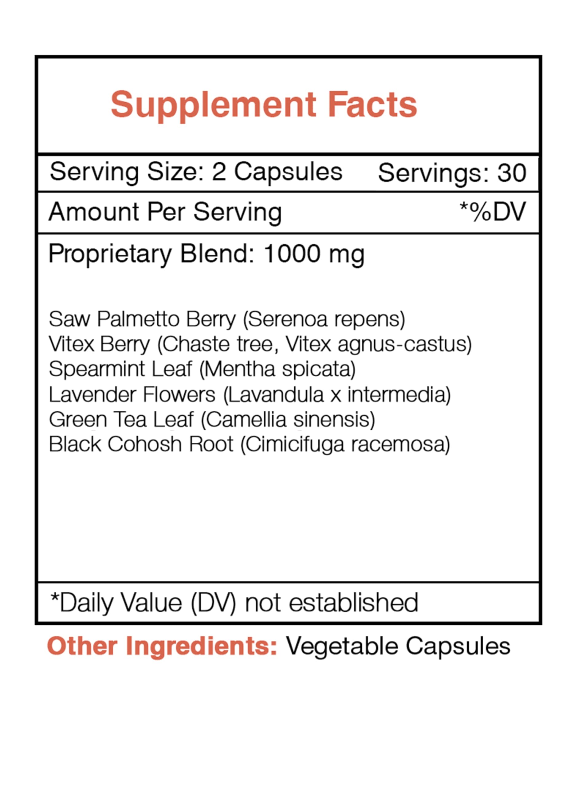 vitex for hormonal balance and hair