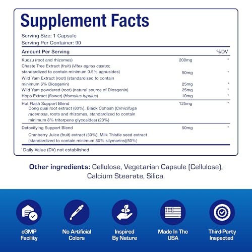 Vitex for hormonal balance during menopause