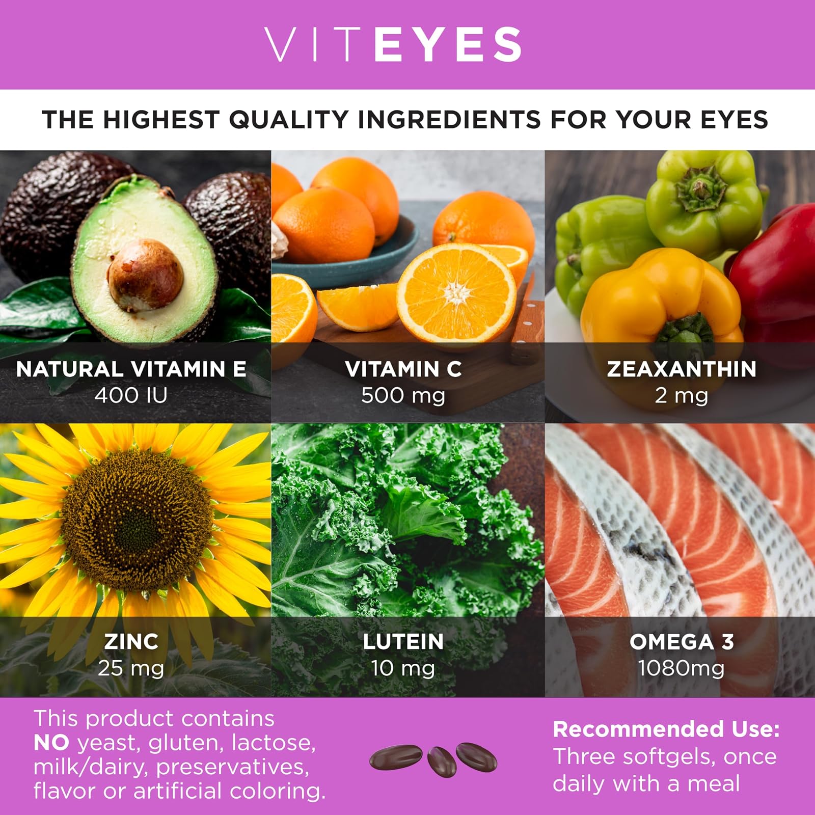 Viteyes AREDS 2 for macular support