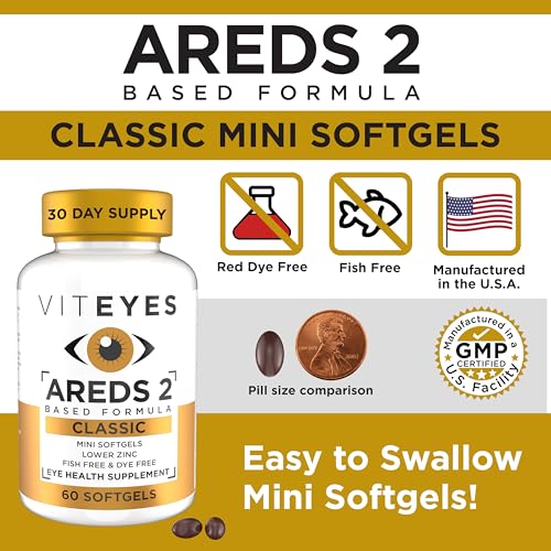 Viteyes AREDS softgels for clarity