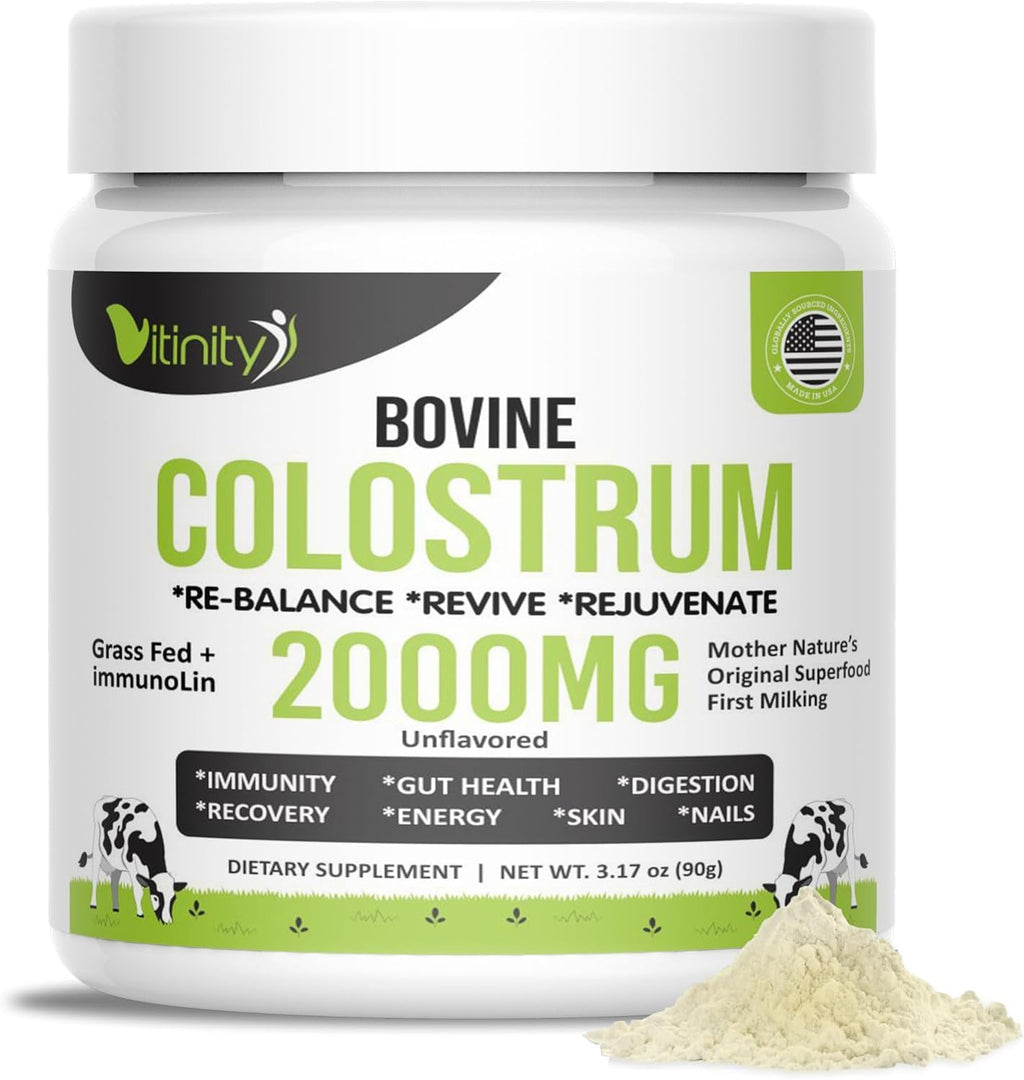 VITINITY colostrum powder for gut health