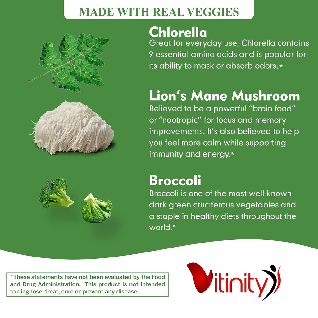VITINITY Super Greens for immune support
