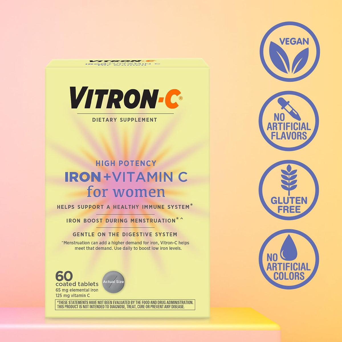 Vitron-C iron for improved absorption