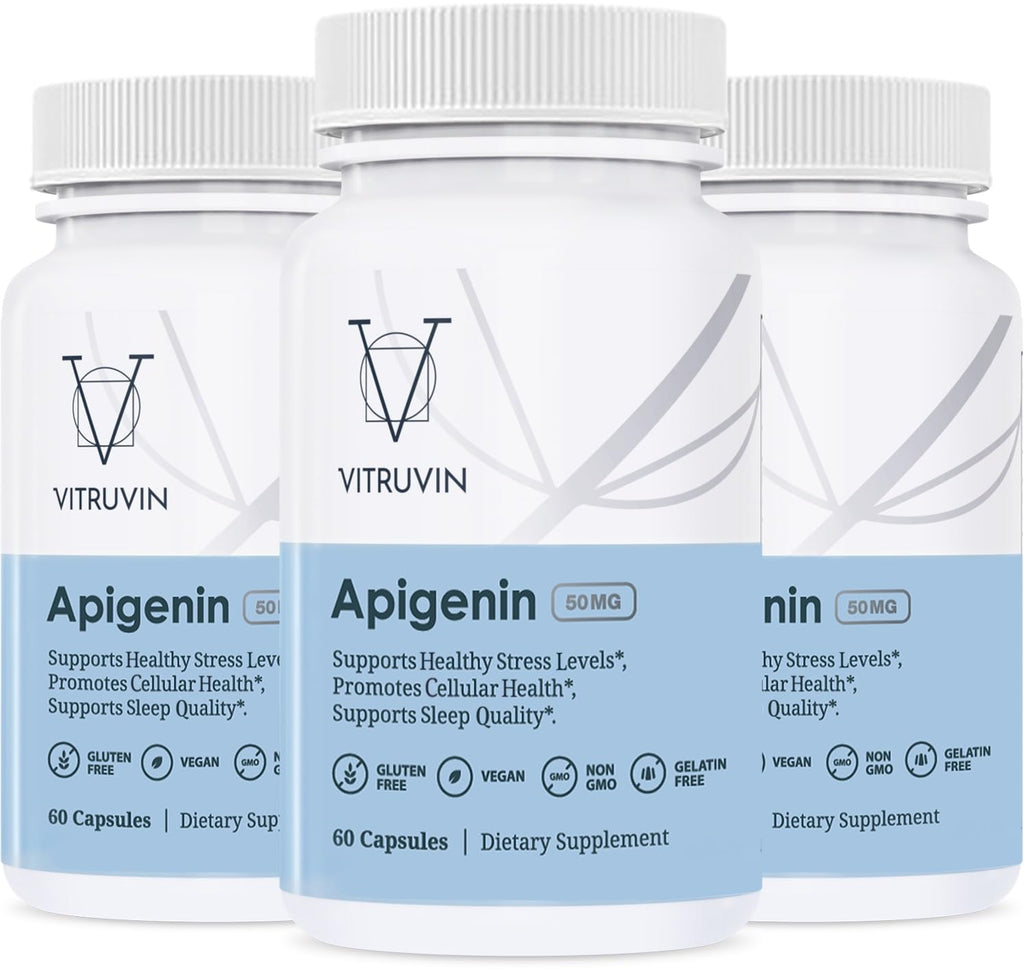 Vitruvin Apigenin 50mg bioflavonoid supplement