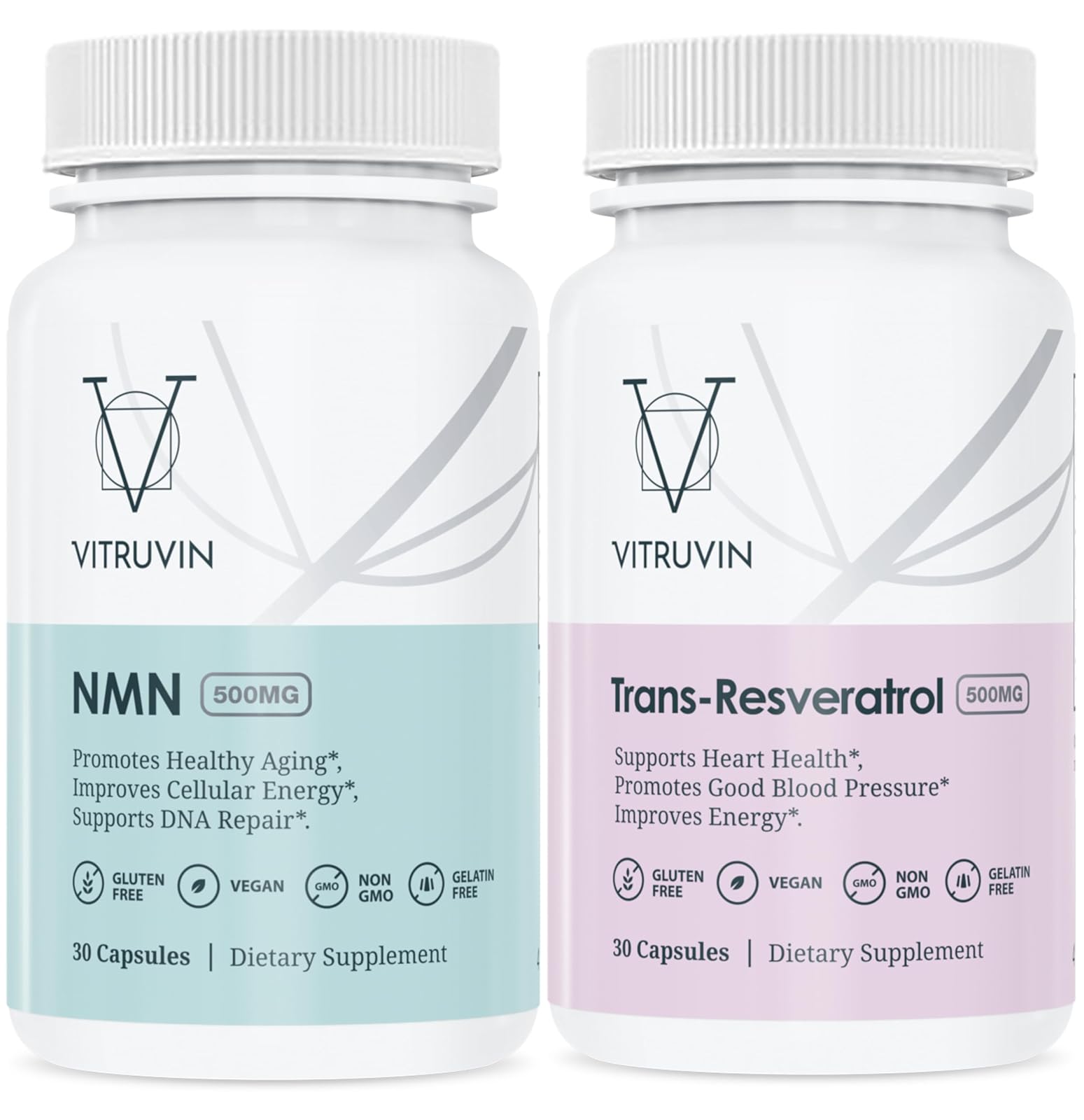 VITRUVIN NMN 500 mg capsules