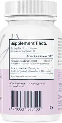 VITRUVIN resveratrol for heart health