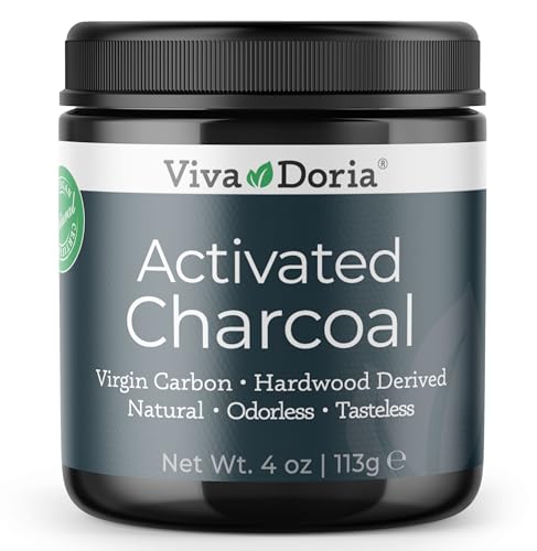 Viva Doria activated charcoal powder for detox