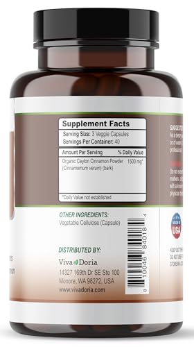 Viva Doria cinnamon health benefits