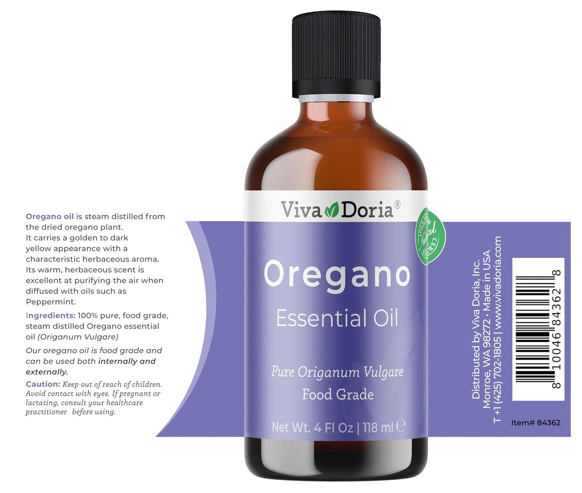 Viva Doria oregano oil benefits