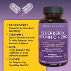 Viva Naturals elderberry for seasonal health