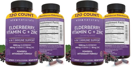 Viva Naturals elderberry immune support