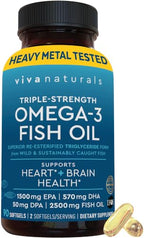 Viva Naturals fish oil benefits