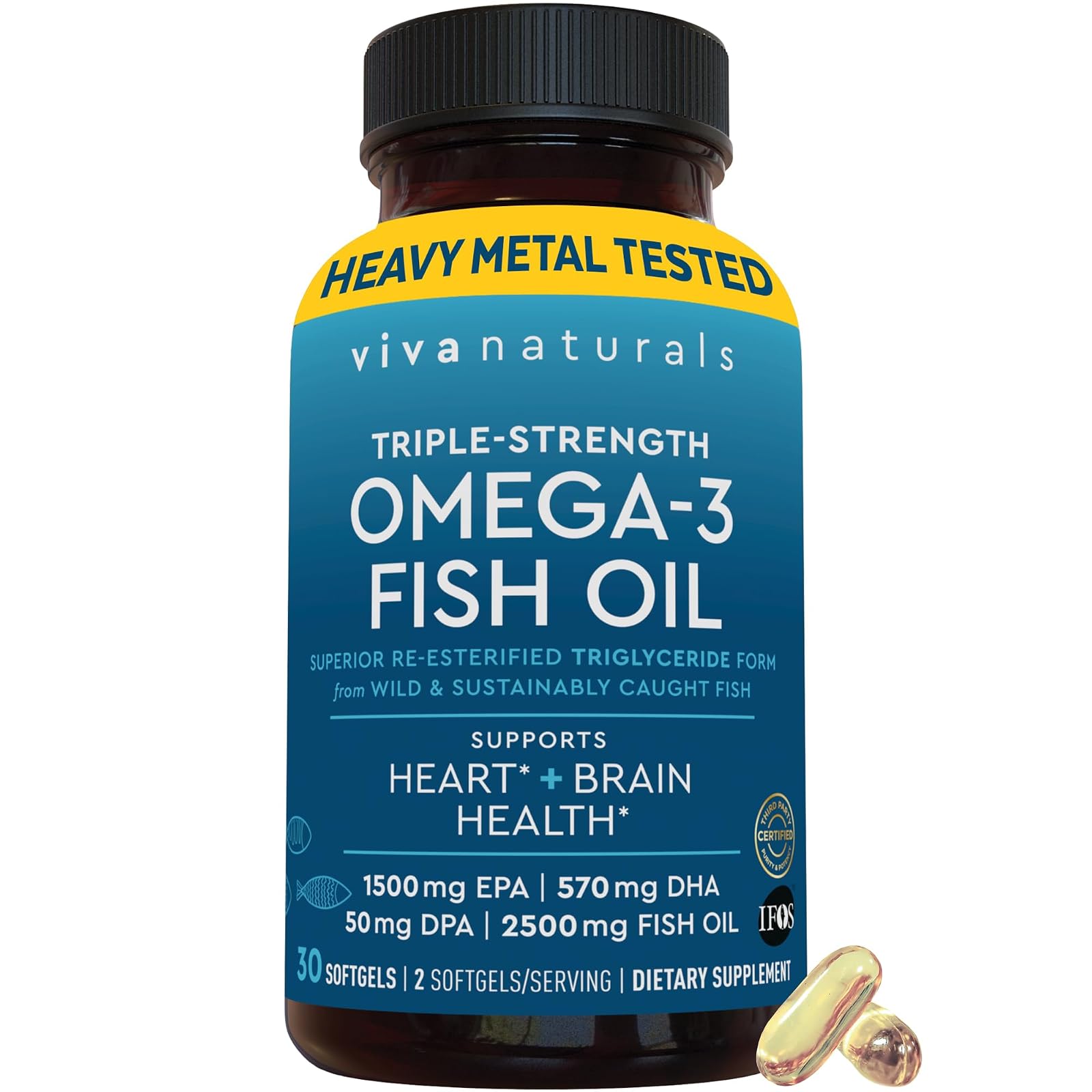 Viva Naturals fish oil benefits