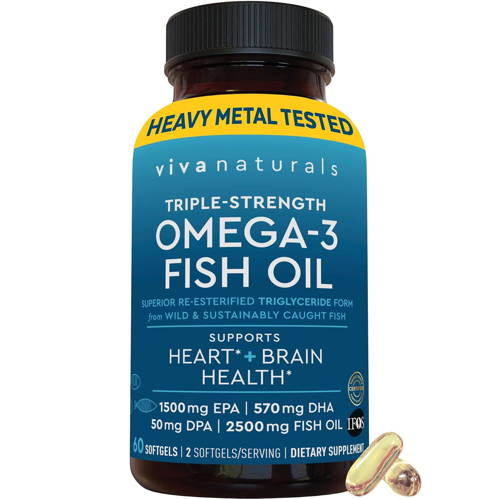 Viva Naturals fish oil benefits