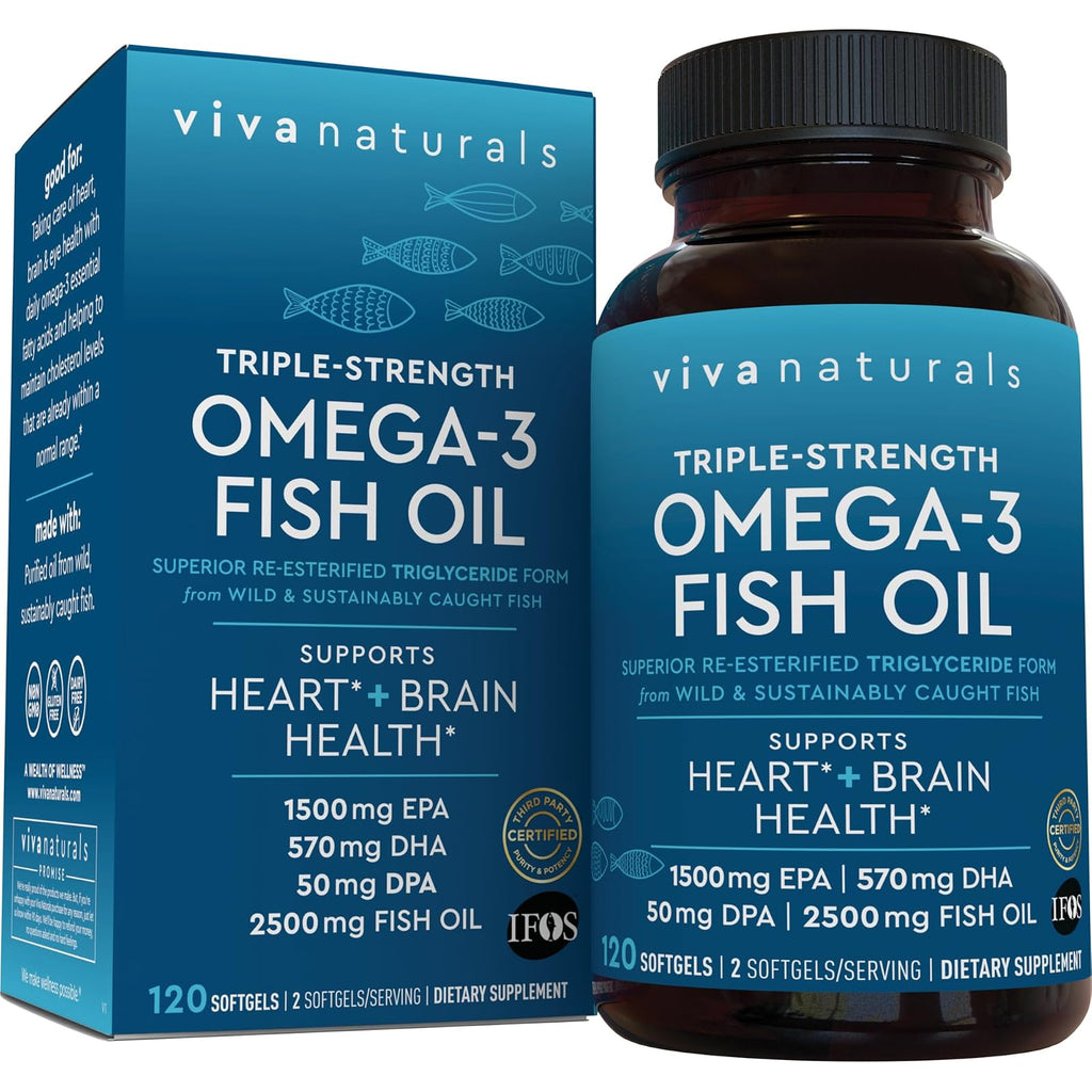 Viva Naturals fish oil benefits