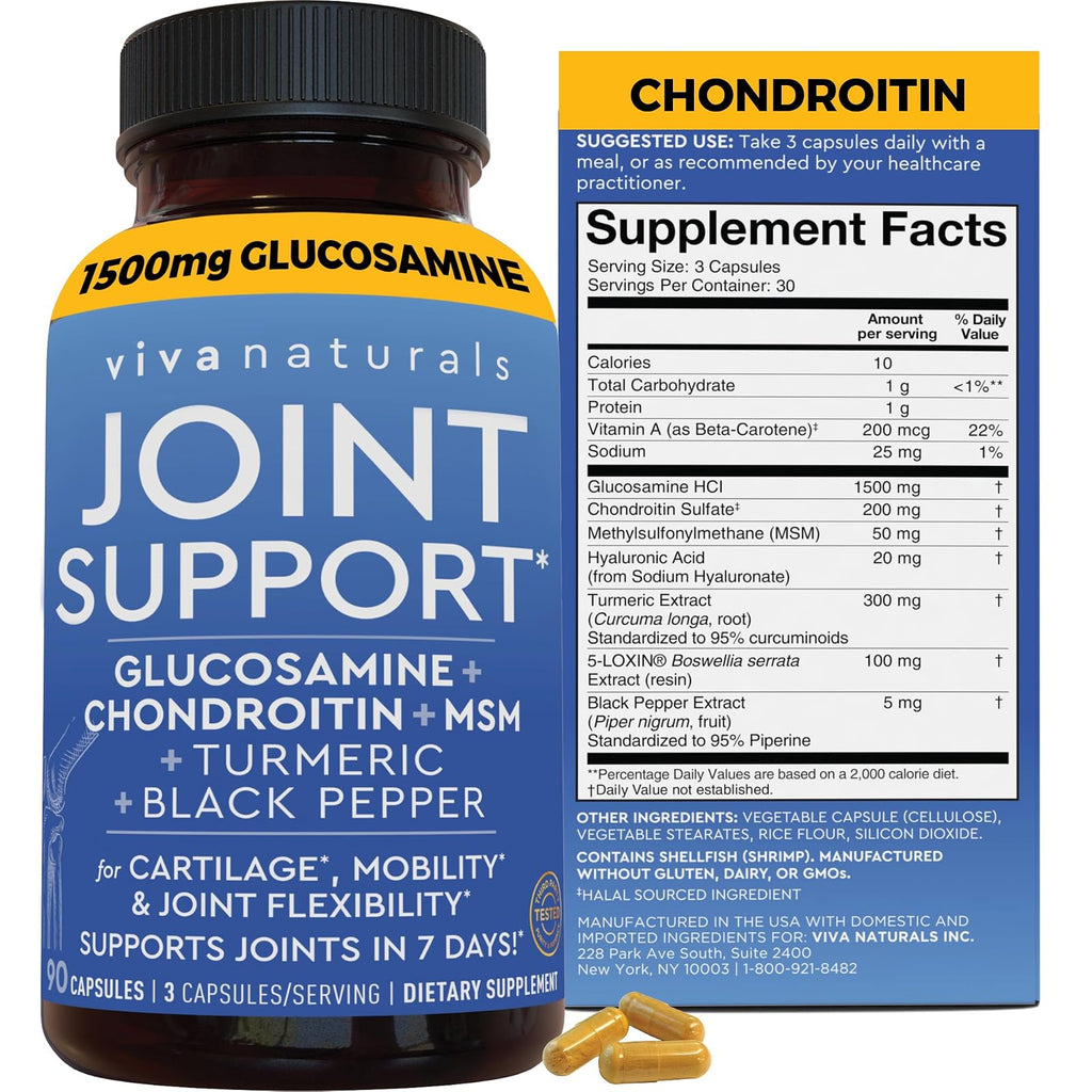 Viva Naturals glucosamine joint support