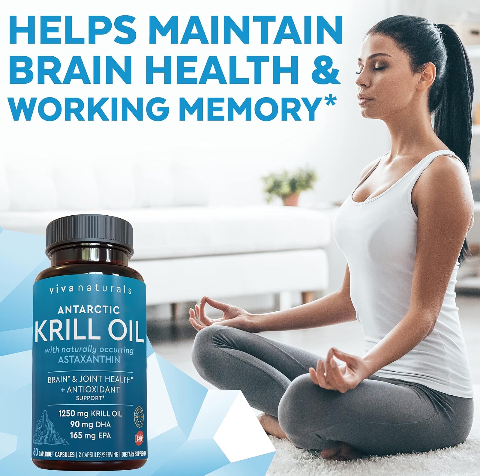 Viva Naturals krill oil benefits