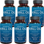 Viva Naturals krill oil softgels