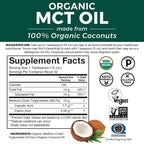 Viva Naturals MCT oil for smoothies