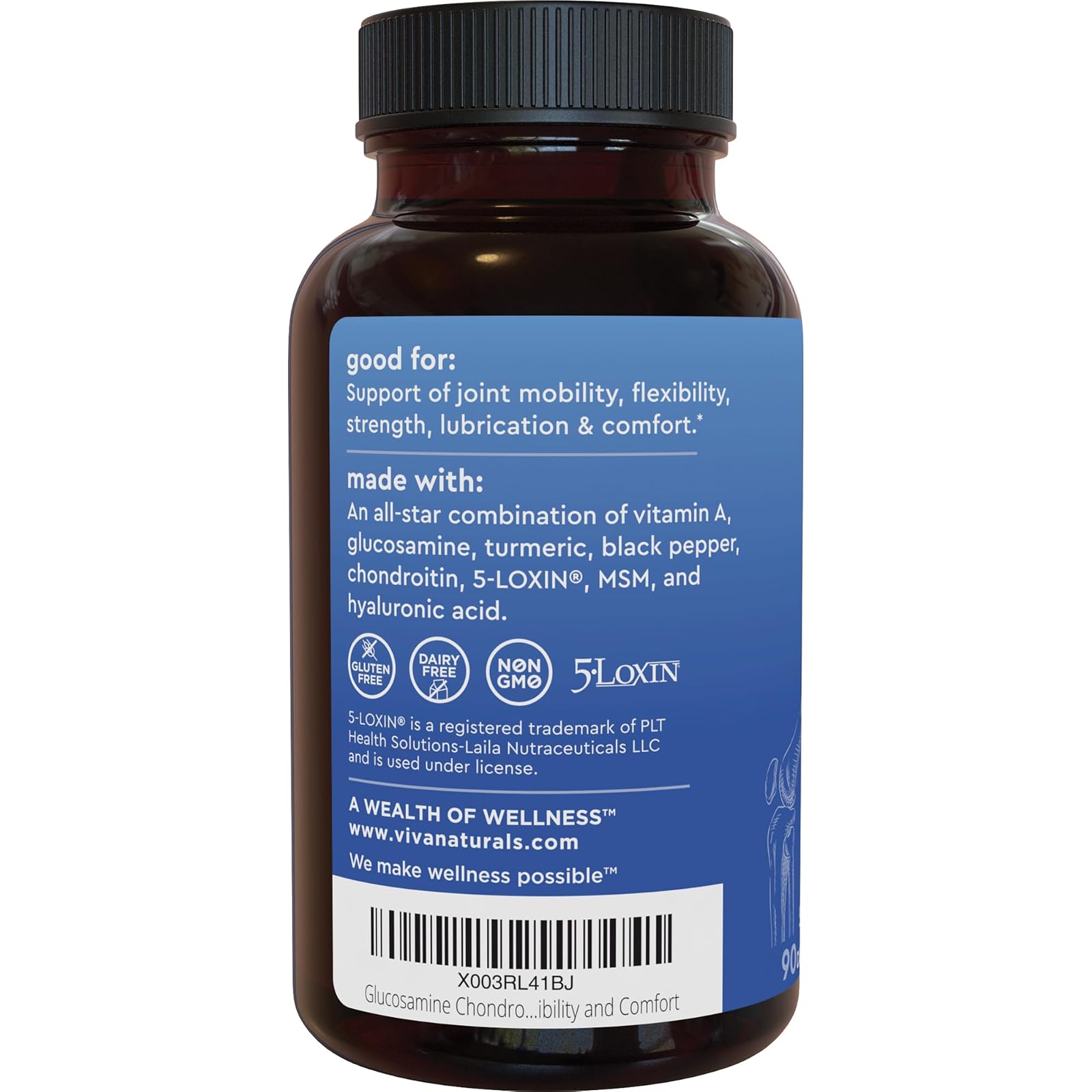 Viva Naturals MSM for flexibility