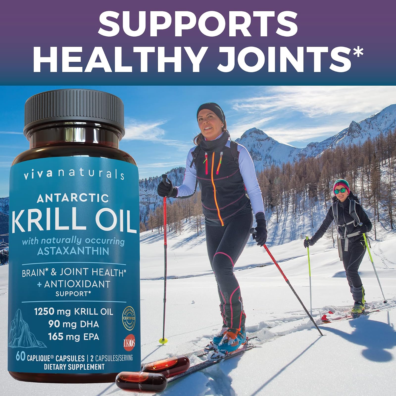 Viva Naturals omega-3 softgels