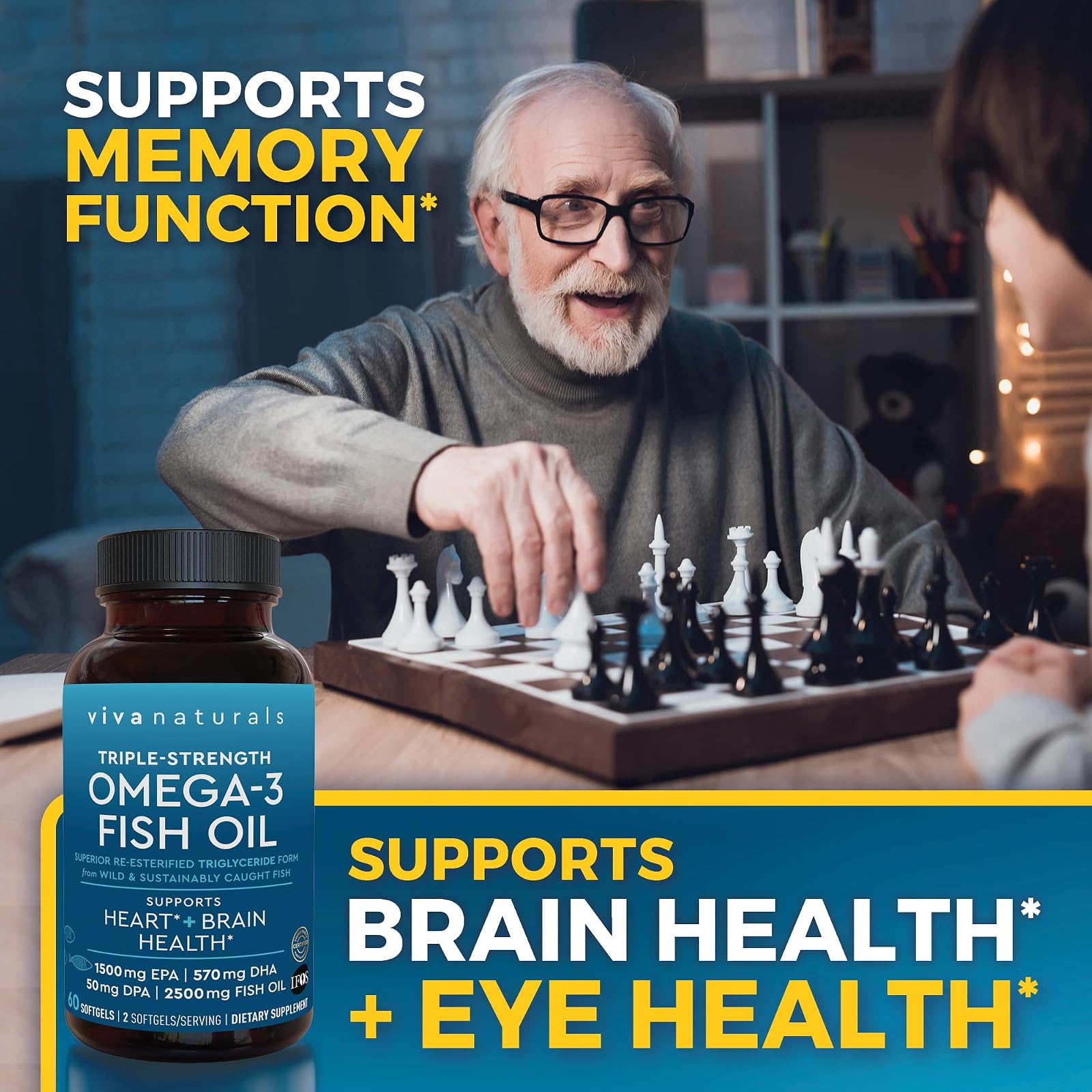 Viva Naturals omega 3 source