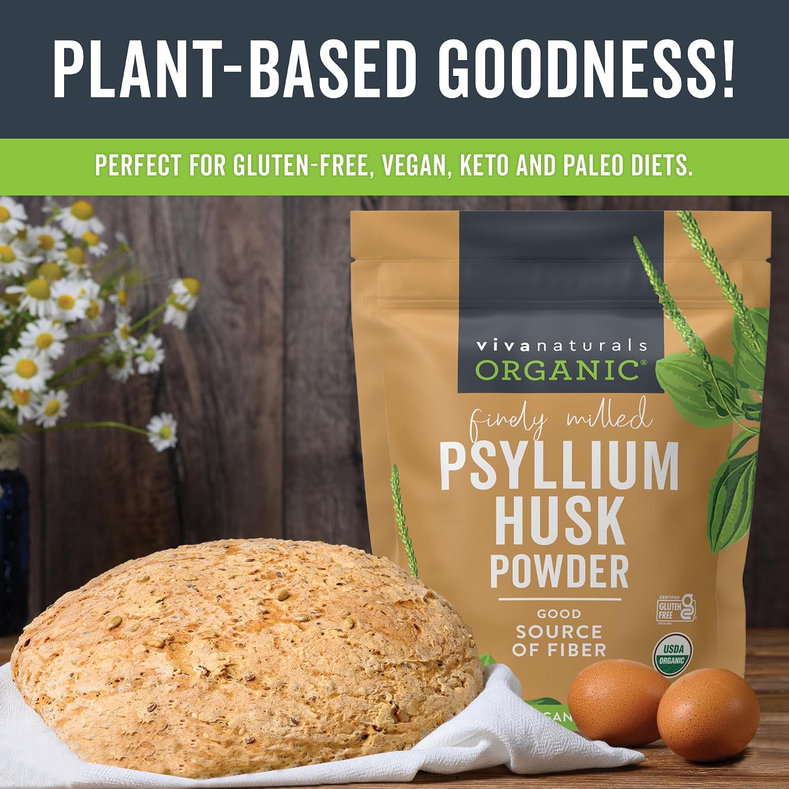 Viva Naturals psyllium husk benefits