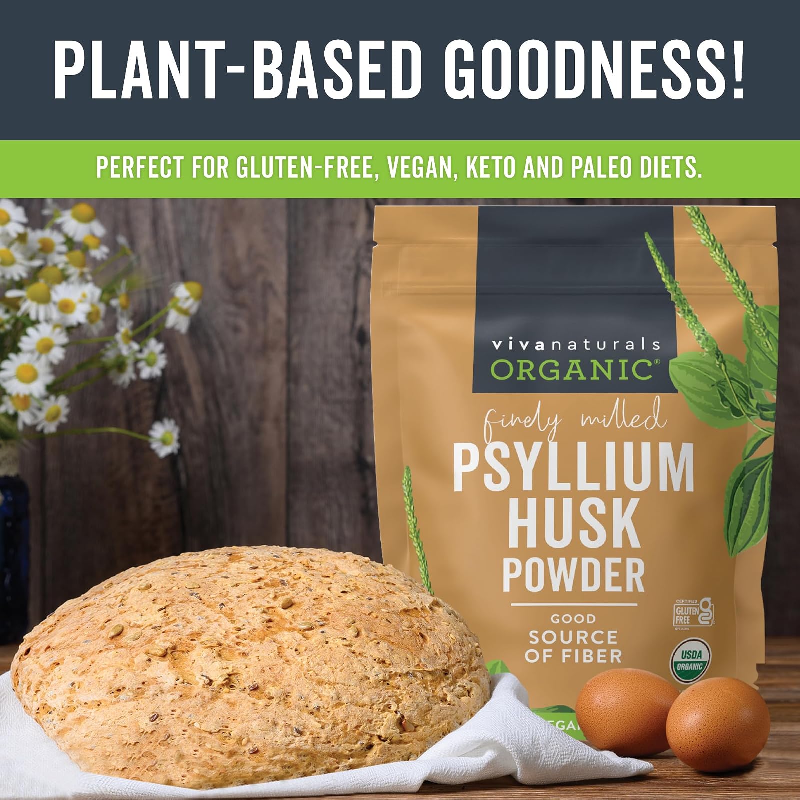 Viva Naturals psyllium husk benefits