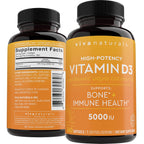 Viva Naturals vitamin D3 5000 IU softgels