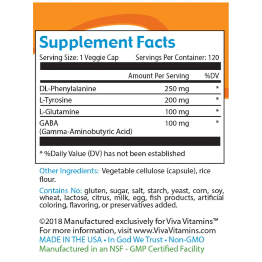 Viva Vitamins PMA for better mood