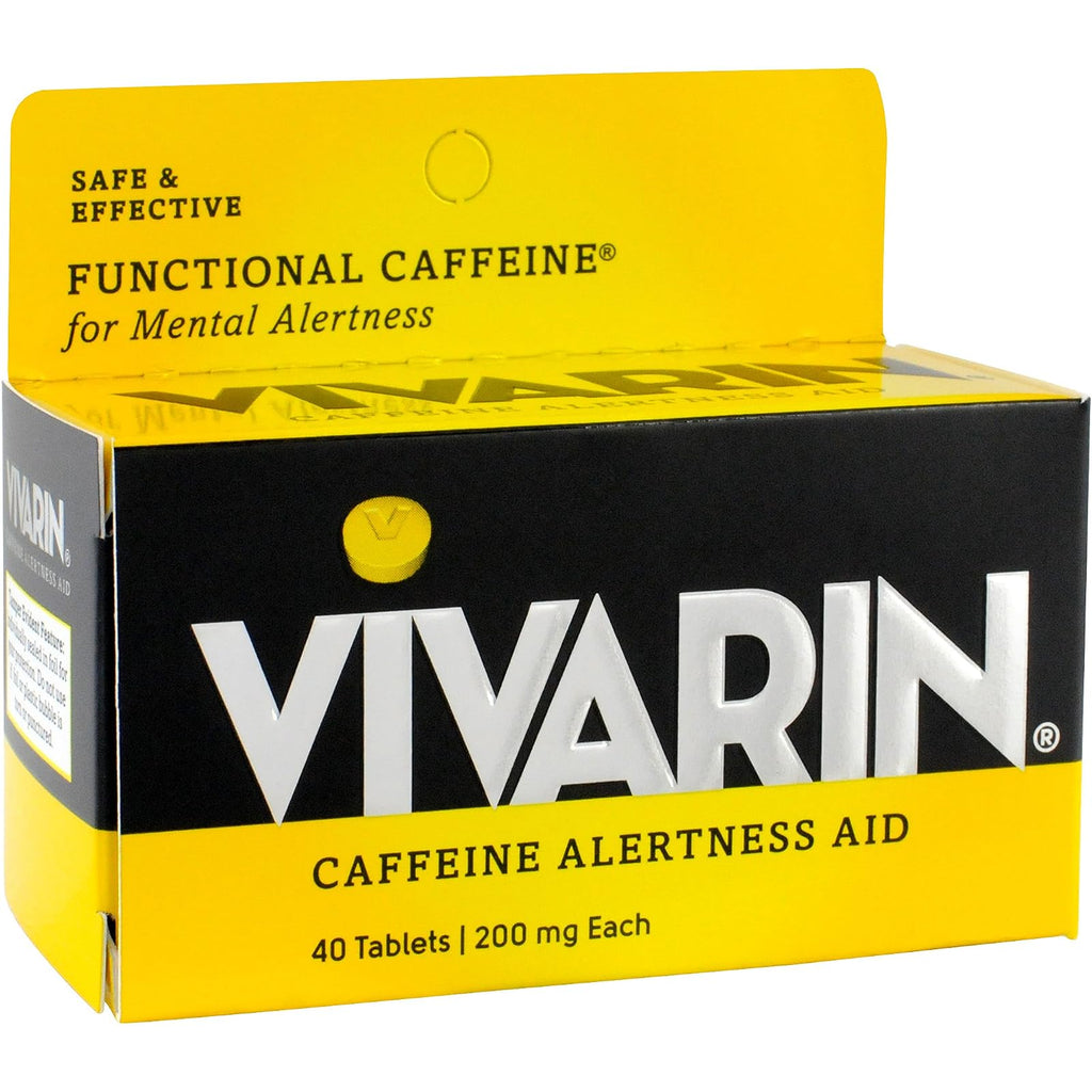 Vivarin caffeine tablets for energy