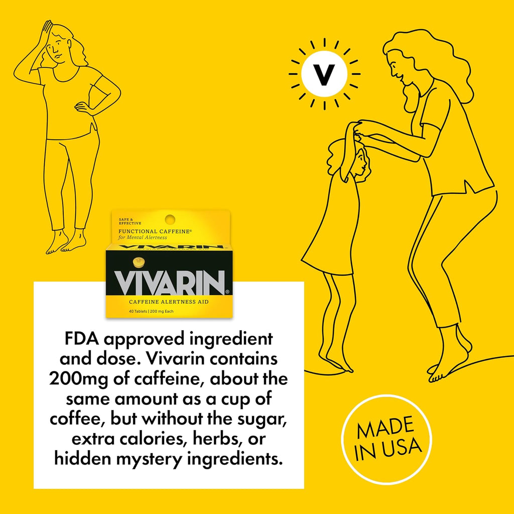 Vivarin energy boost for workouts