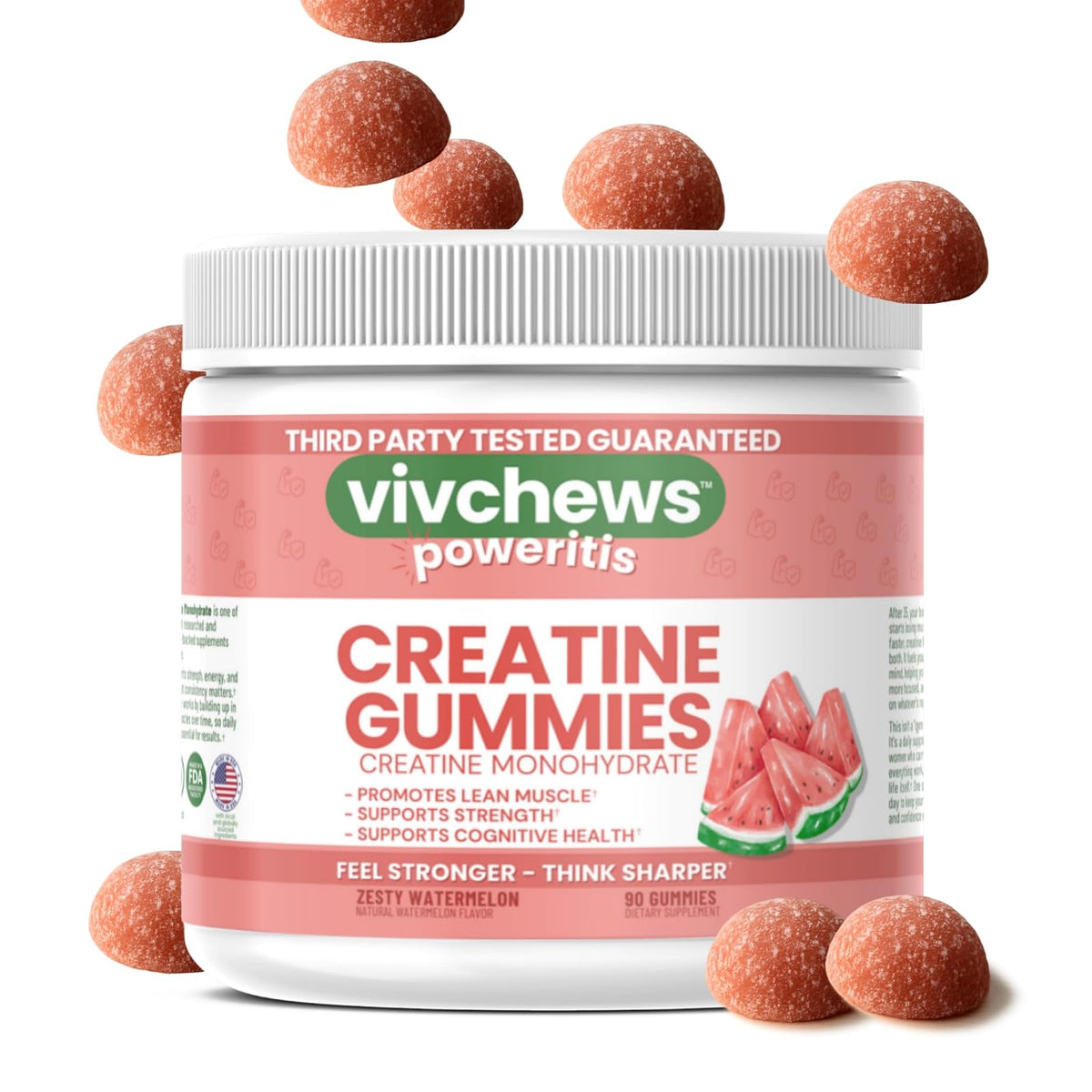 vivchews creatine gummies for strength
