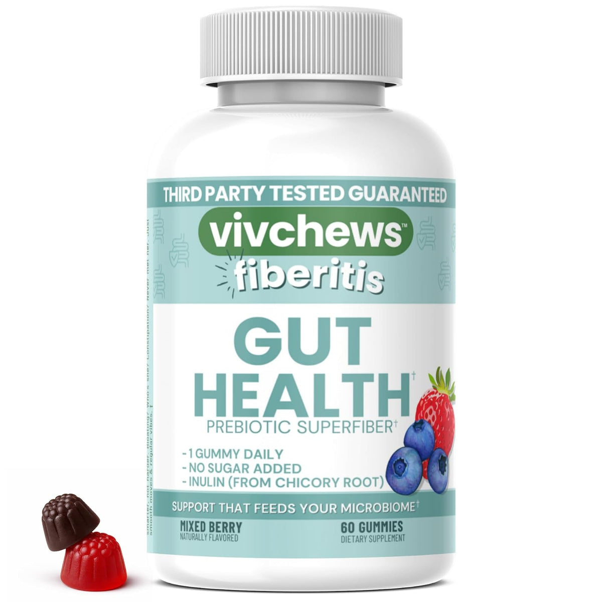 vivchews gut health gummies for digestion