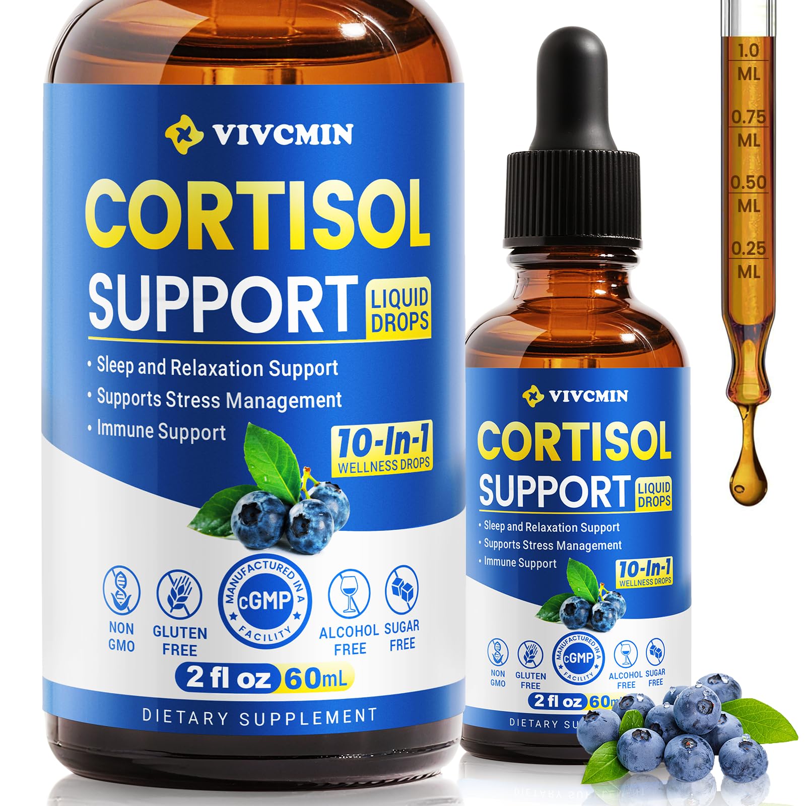 vivcmin cortisol supplements for stress relief