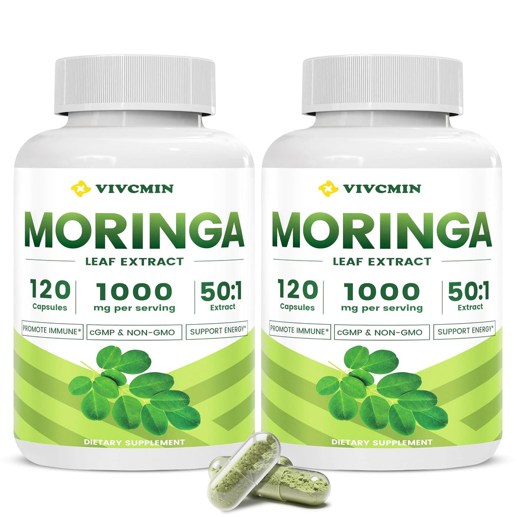 vivcmin Moringa health supplement capsules
