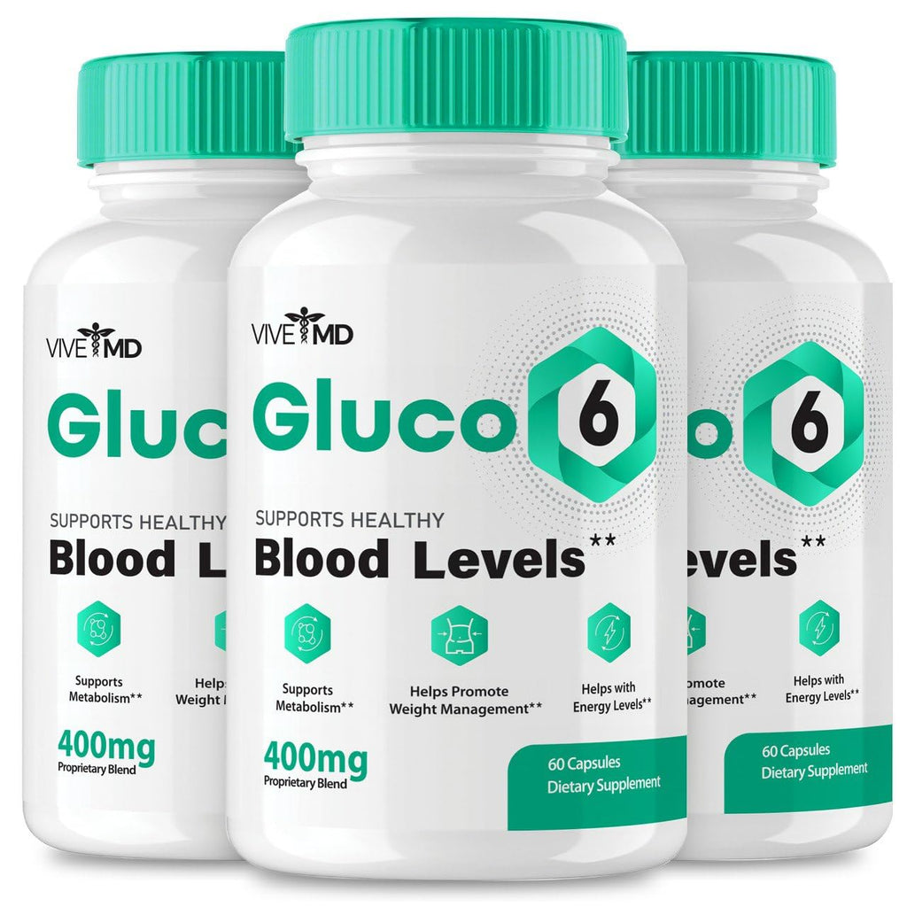 VIVE MD Gluco dietary supplement capsules