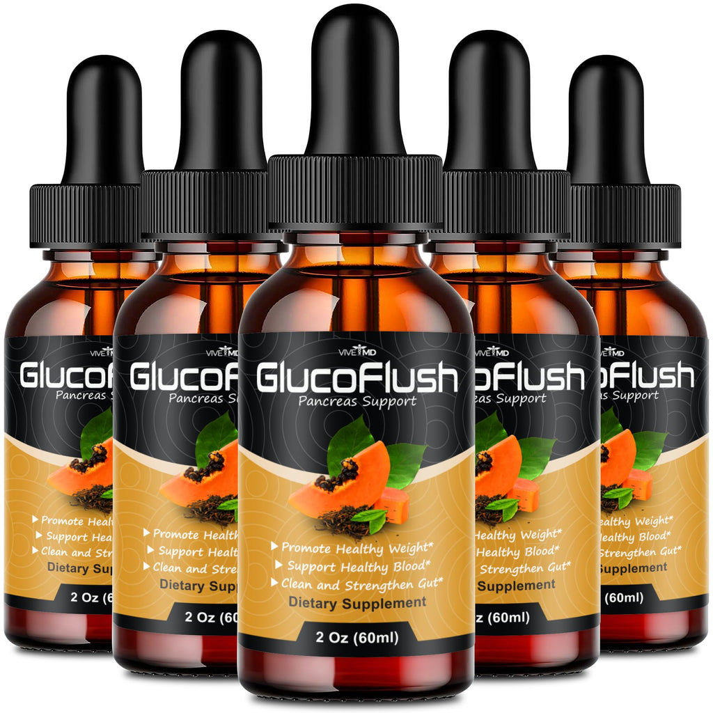 VIVE MD Glucoflush liquid drops benefits