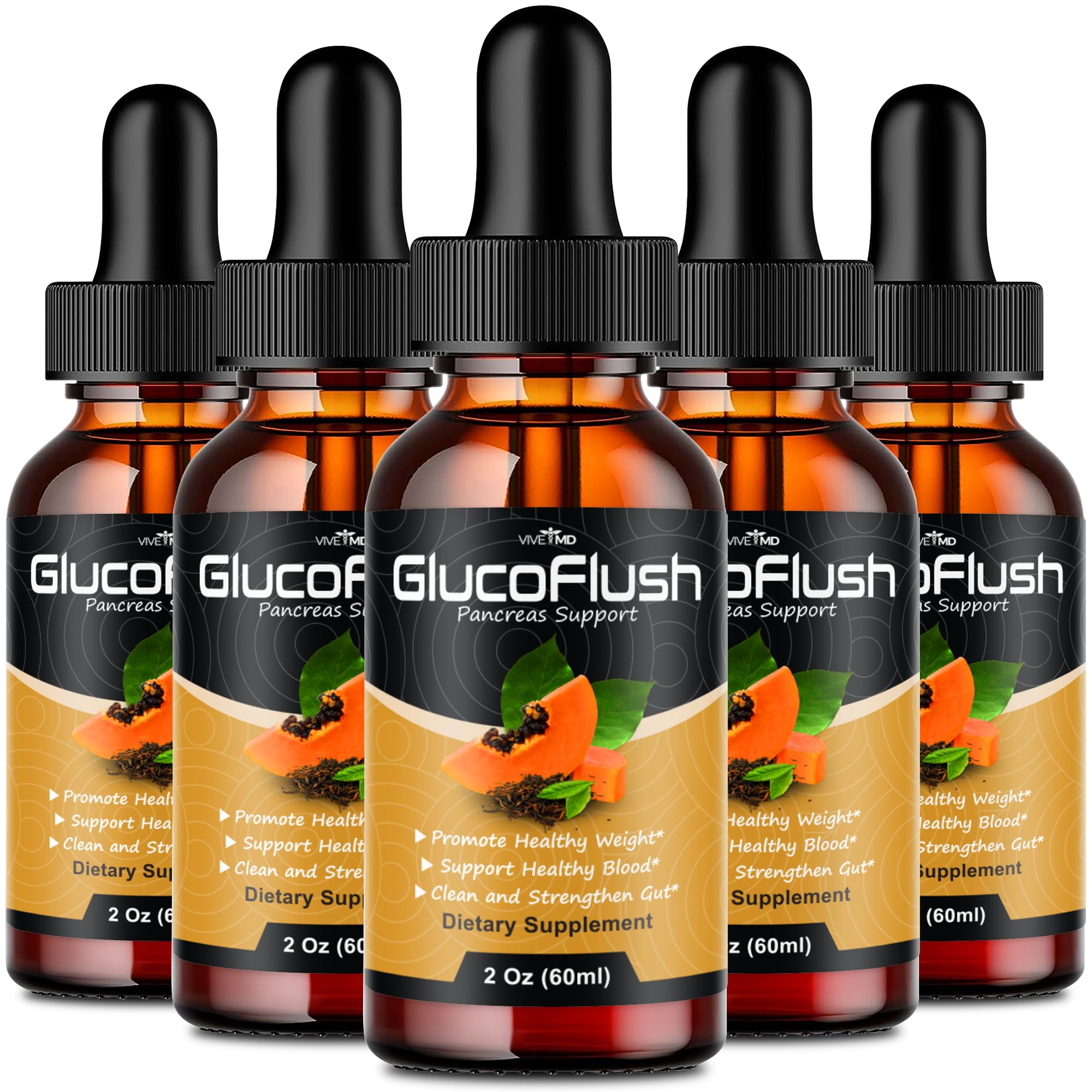VIVE MD Glucoflush liquid drops benefits