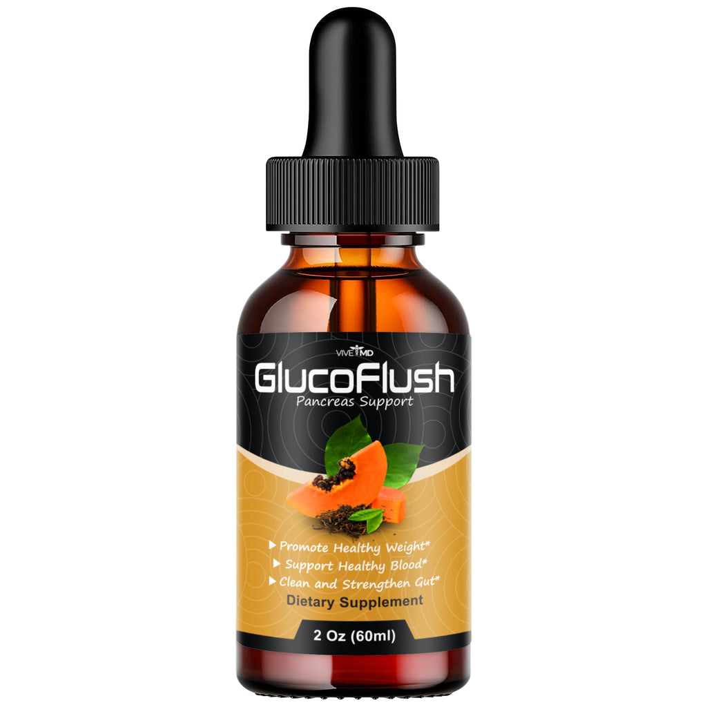 VIVE MD Glucoflush liquid drops benefits