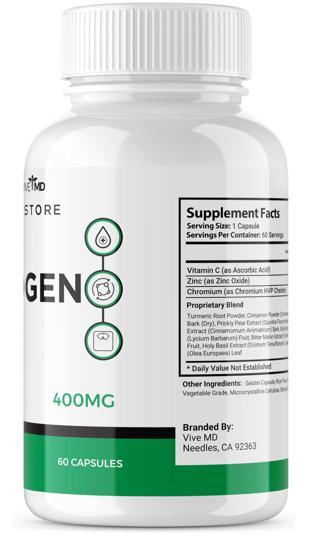 VIVE MD Restore glycogen control supplement