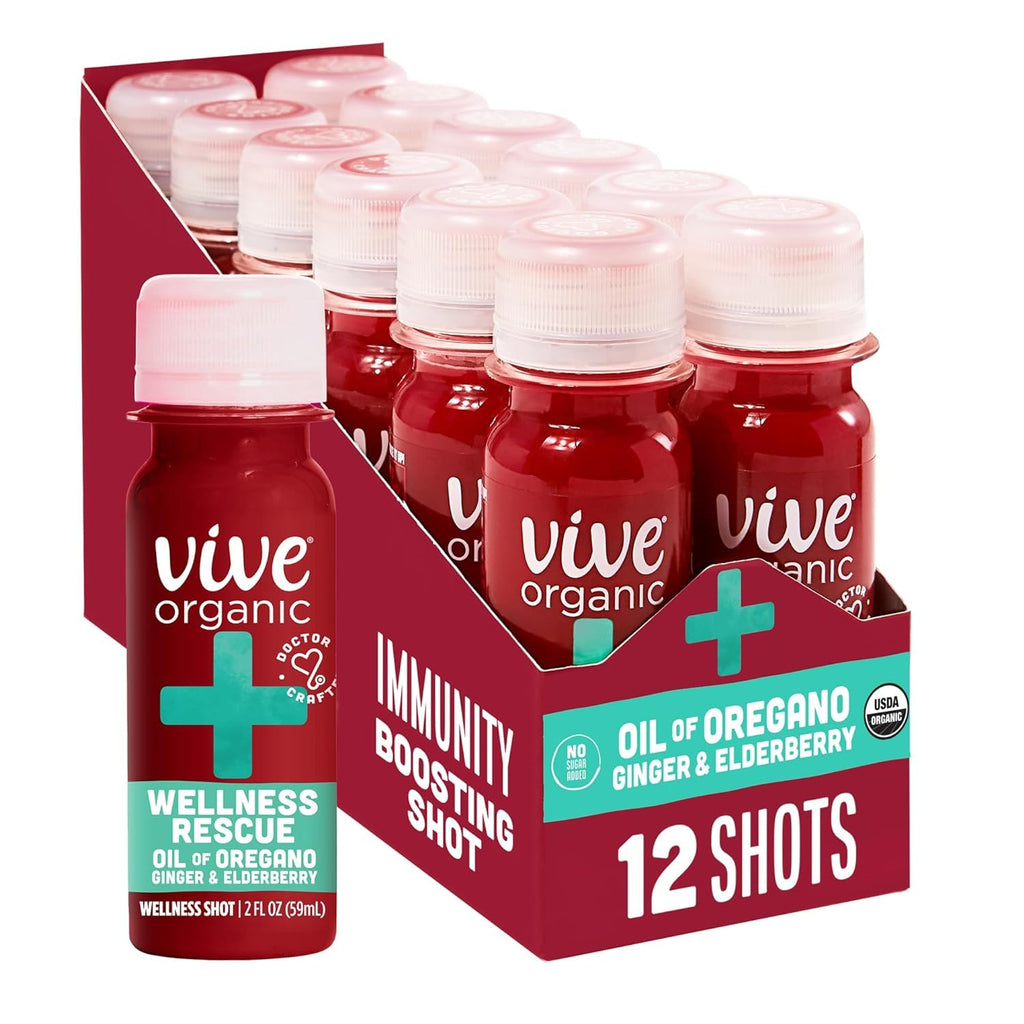 Vive Organic elderberry immune support shot