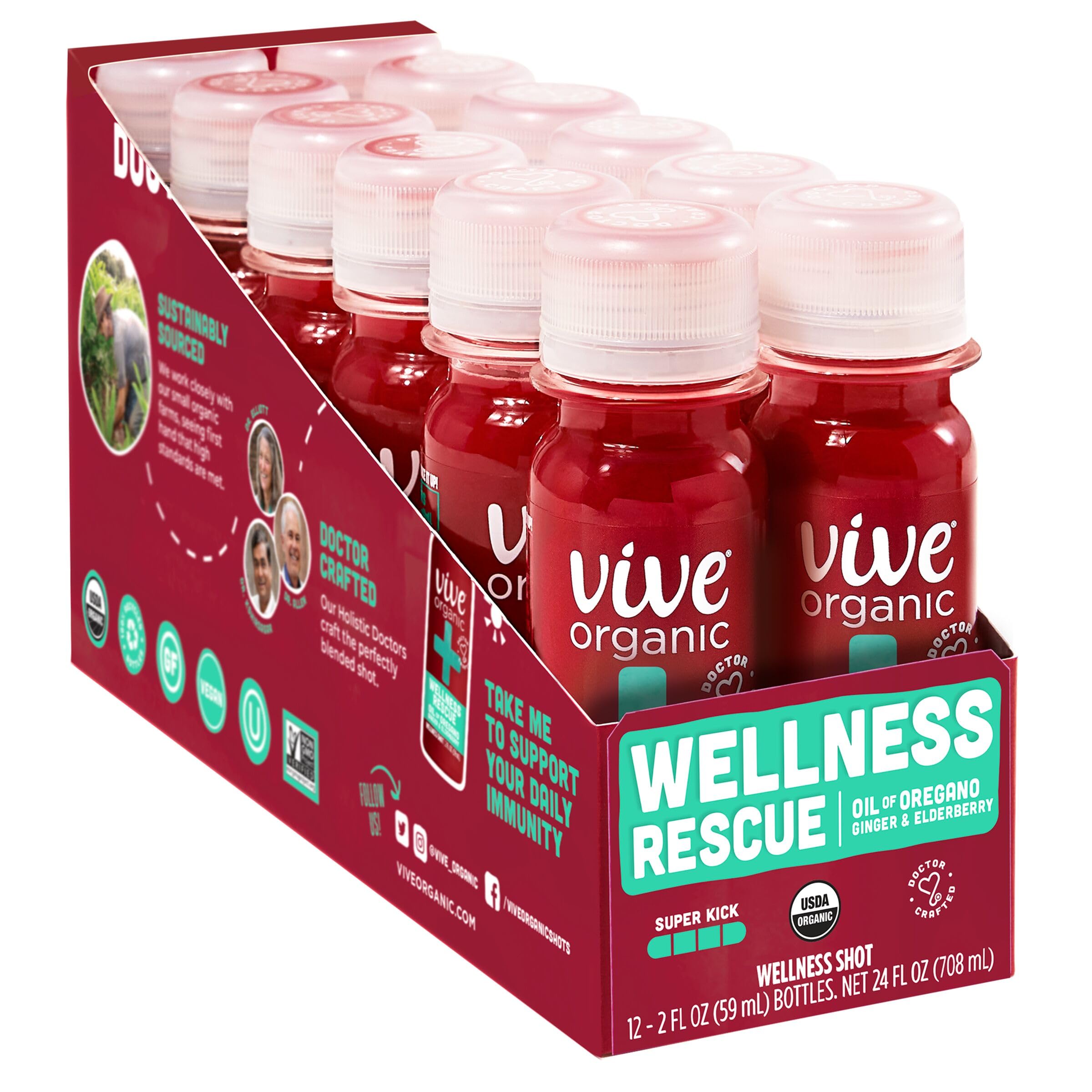 Vive Organic wellness shot benefits
