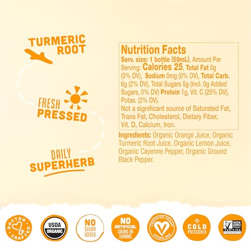Vive turmeric shot for energy