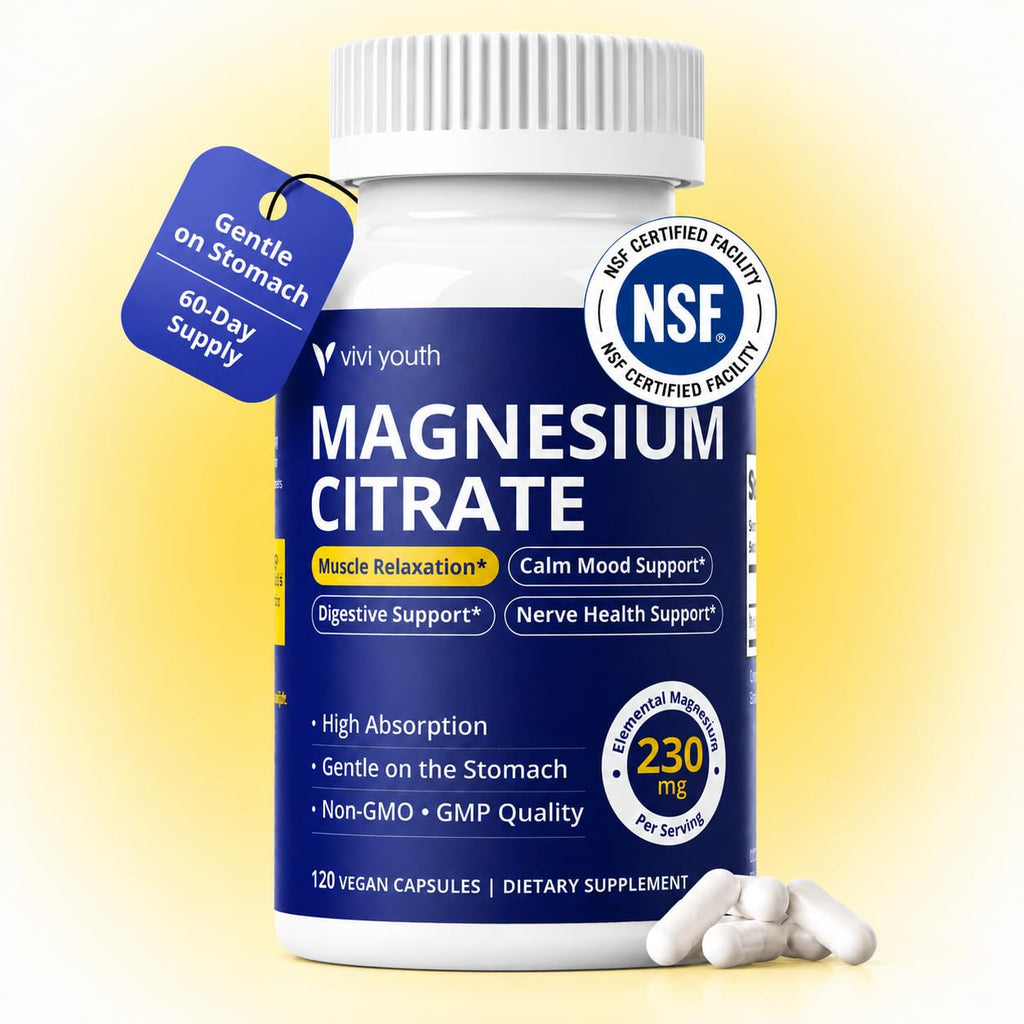 VIVI Youth magnesium citrate capsules