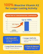 VIVI Youth Vitamin D3 K2 120 servings