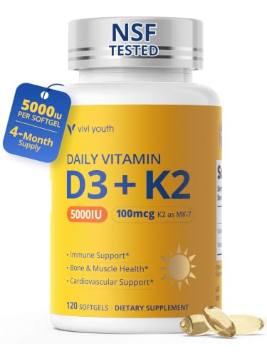 VIVI Youth Vitamin D3 K2 benefits