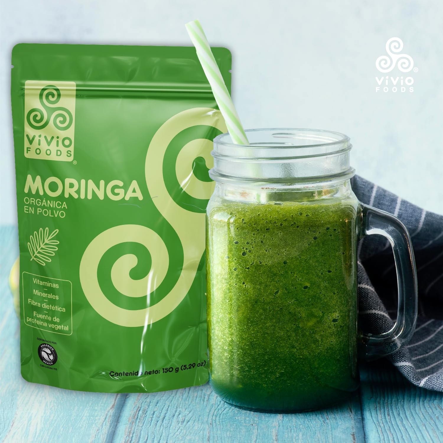 VIVIO FOODS moringa for daily nutrition