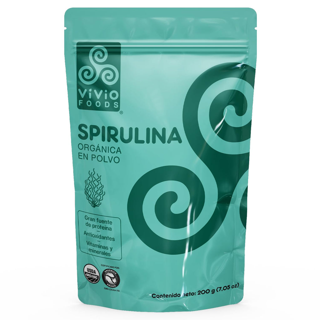 VIVIO FOODS organic spirulina powder