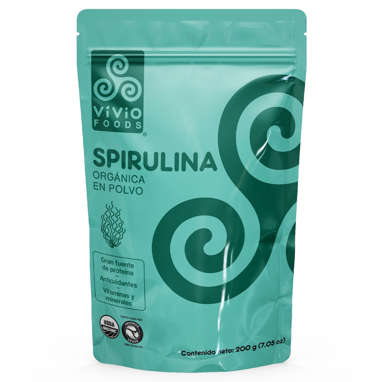 VIVIO FOODS organic spirulina powder